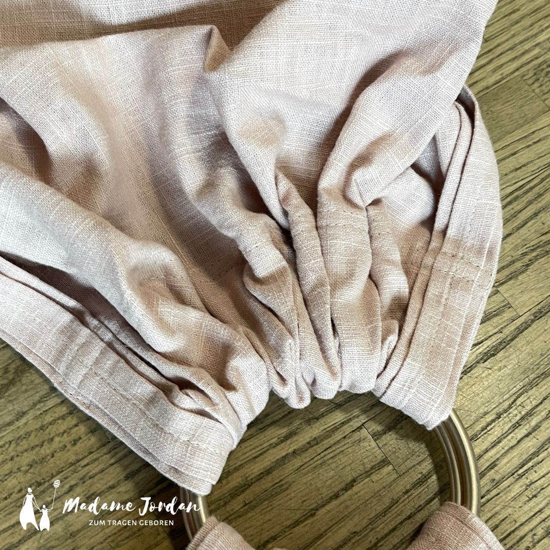 Ringsling für Zwillinge - Zwillinge tragen ab Geburt vor dem Bauch